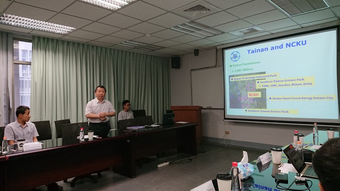 【2018.06.21】A Visit from Professor George Chiu, College of Engineering ...